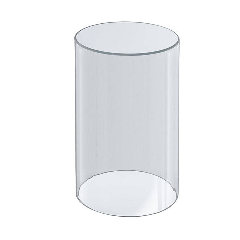Azar Displays 556610 Clear Acrylic Cylinder Display, Plastic Round ...