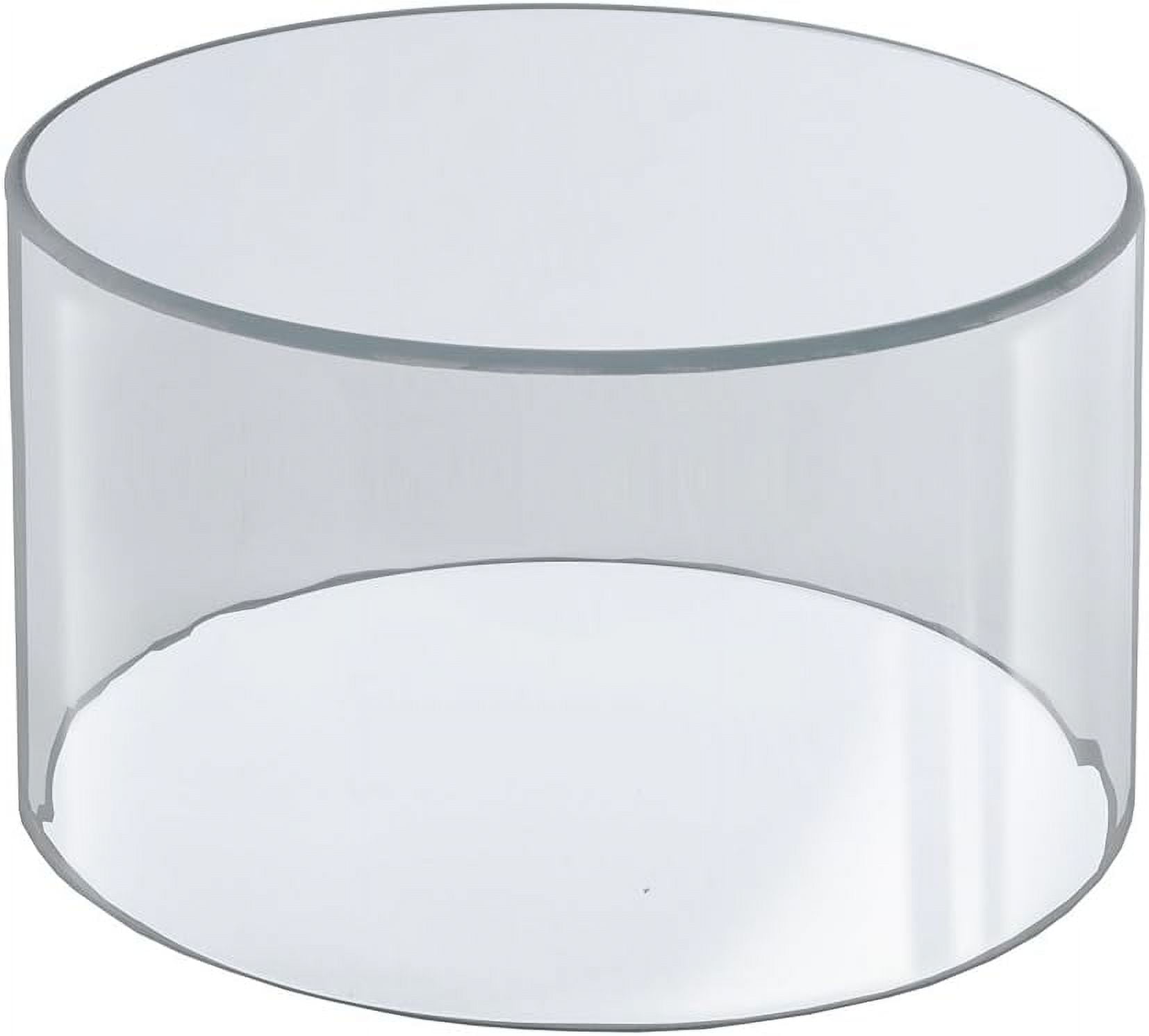 Azar Displays 556908 10-Inch W by 8-Inch H Clear Acrylic Cylinder ...