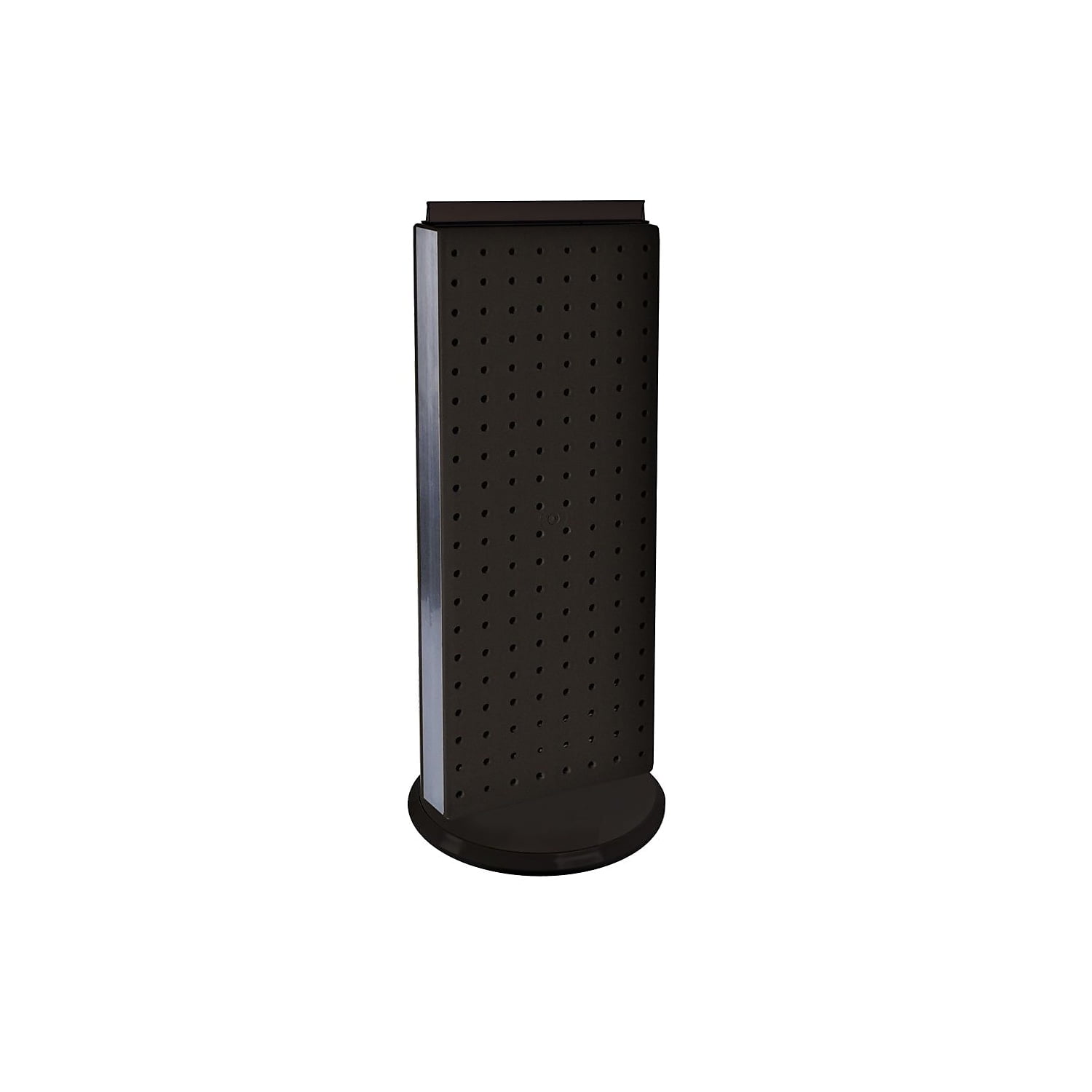 Azar Displays 700509-BLK Black Non-Revolving 8"W x 20.75"H Pegboard ...