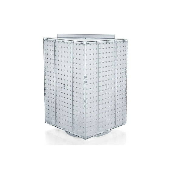 Azar Displays 701414-CLR Clear Four-Sided Revolving 14"W x 20"H ...