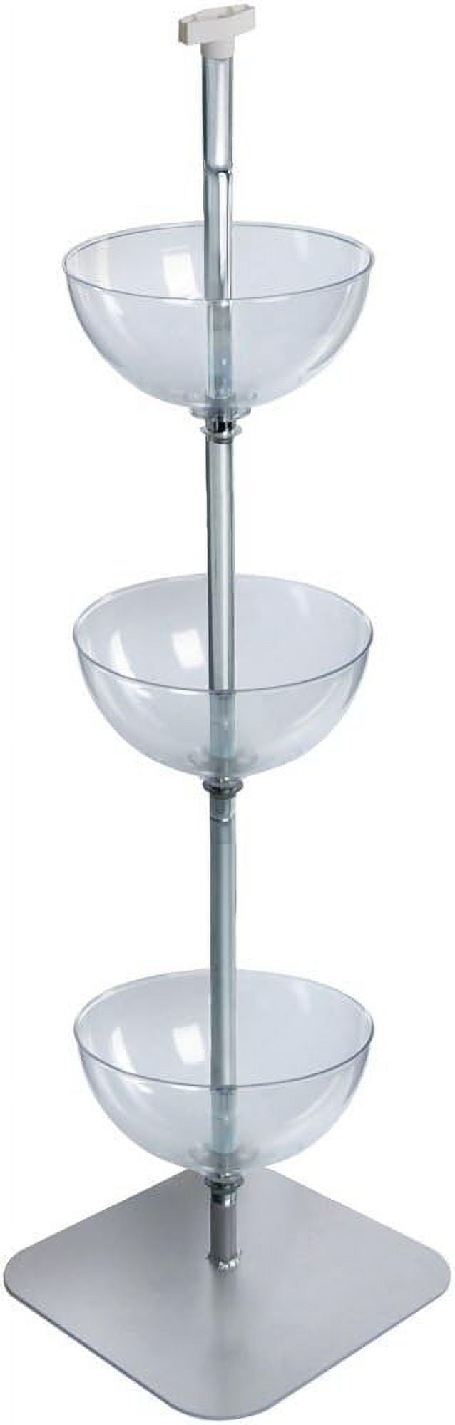 Azar Displays 751403 Product Display Bowls for Retail Stores - Stacked ...