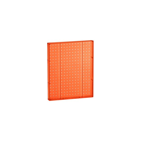 Azar Displays 771620-ORG Orange Pegboard Wall Panel Storage Solution ...
