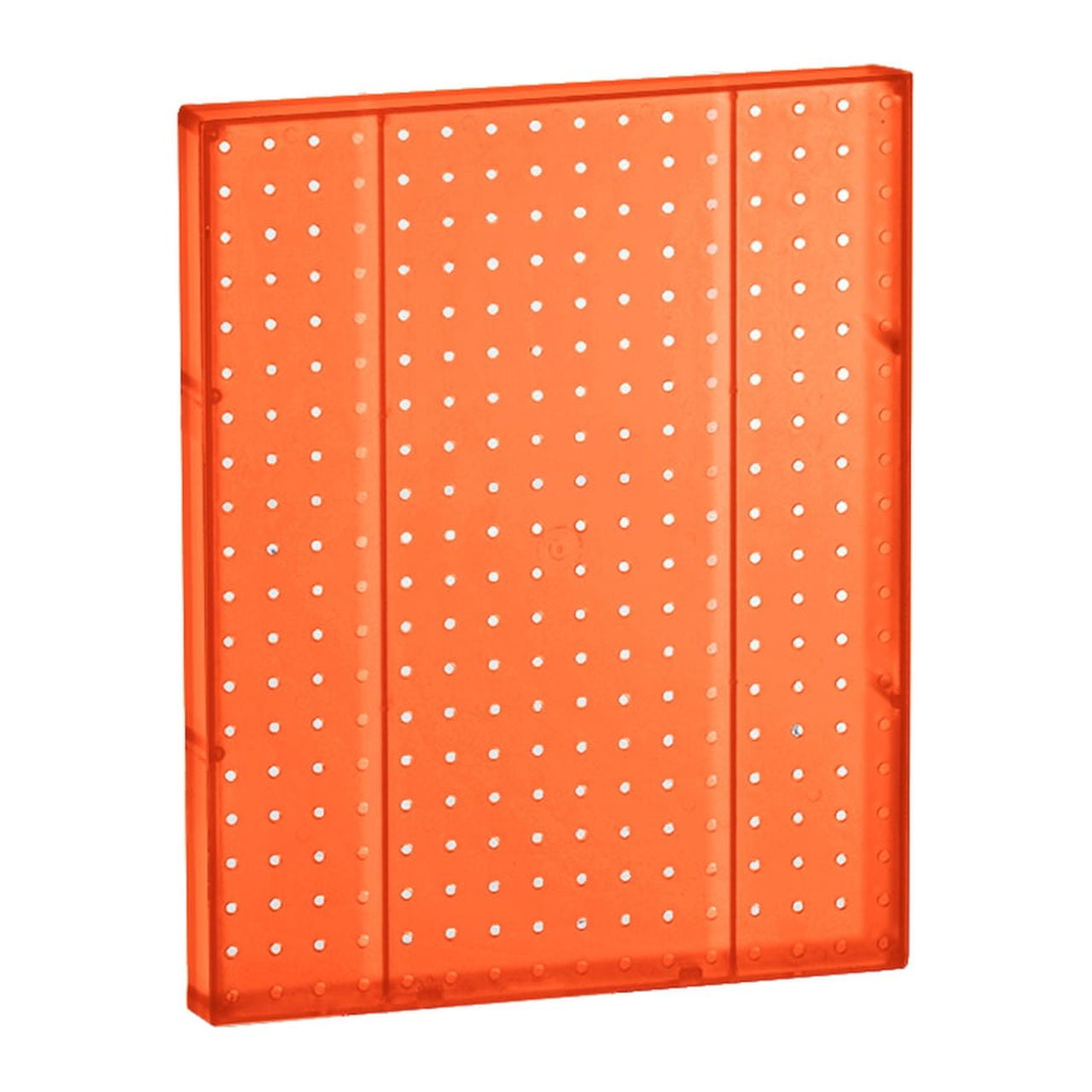 Azar Displays 771620-ORG Orange Pegboard Wall Panel Storage Solution ...
