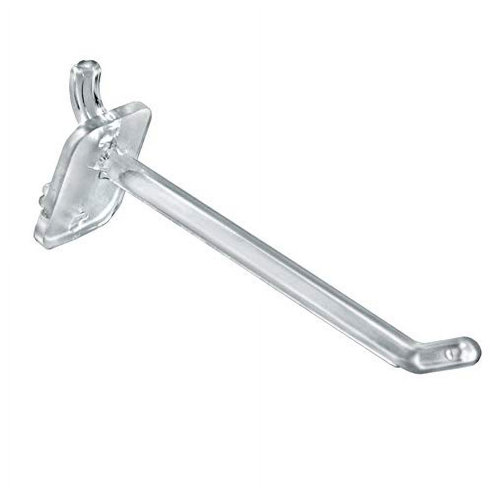 Azar Displays 800004-B Pack of 50 Black Pegboard Hooks (Also Available ...