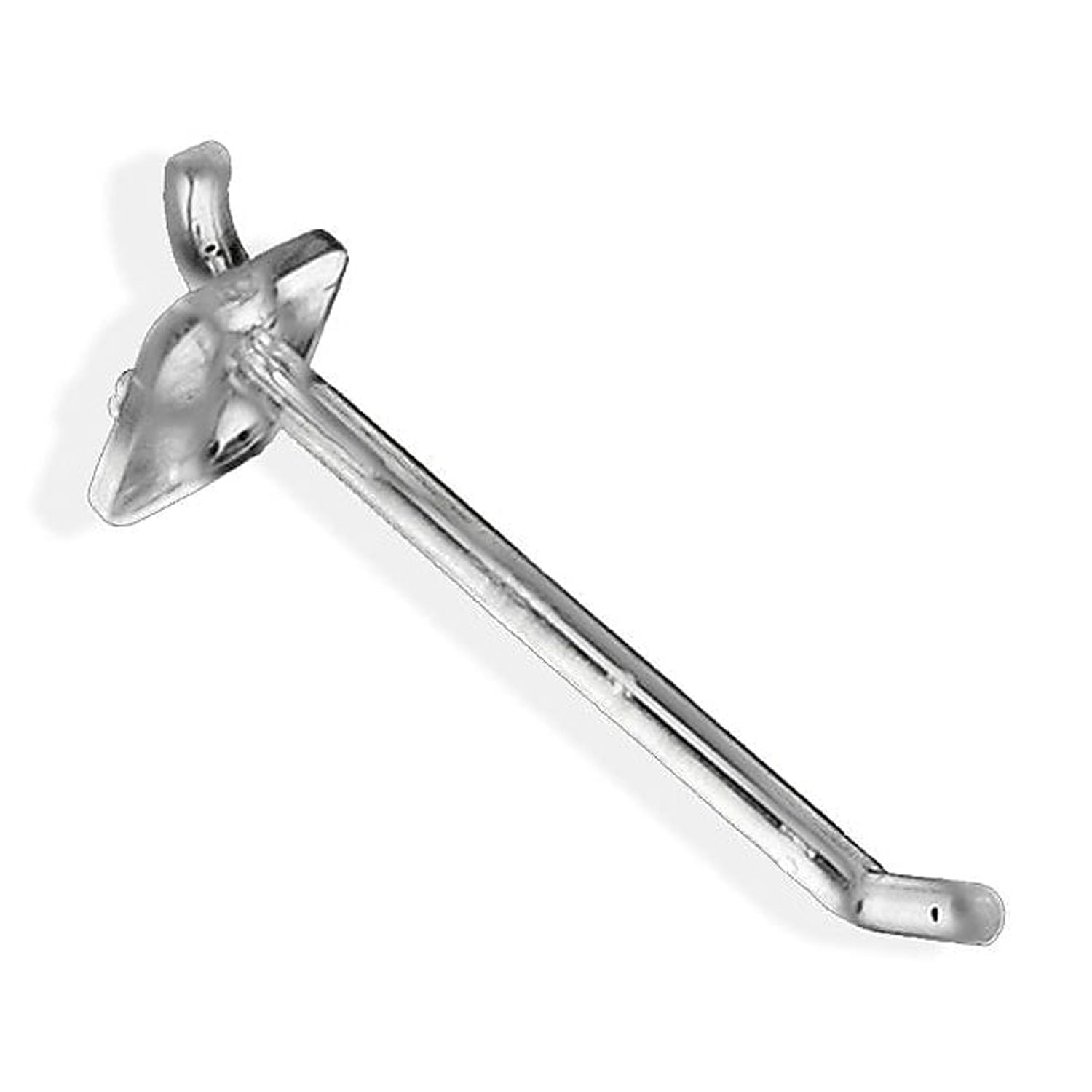 Azar Displays 800004-C Clear 4" Lexan Hook: 0.287" Diameter, 50-Pack ...