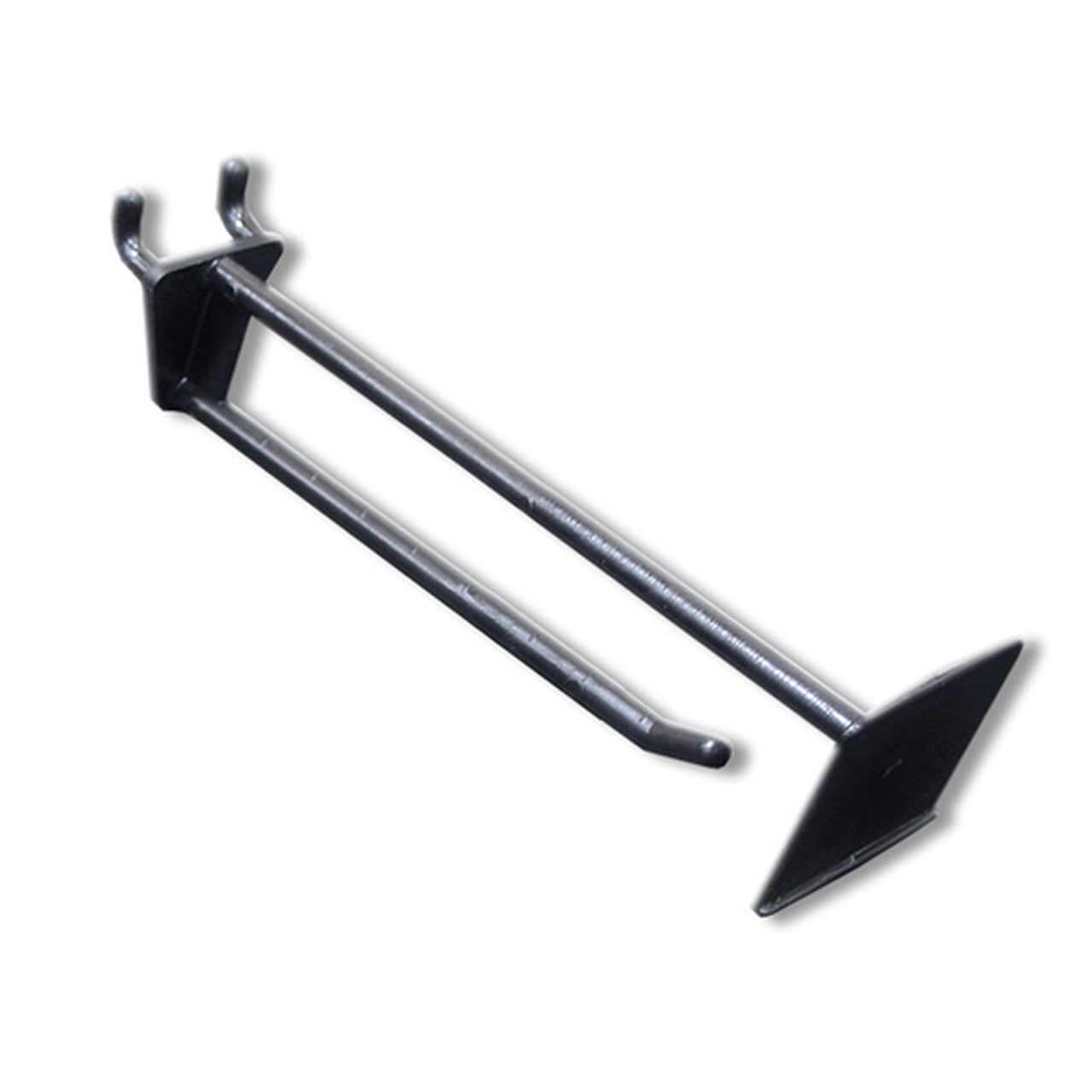 Azar Displays 800018-BLK Black 8" Glass-Filled Nylon Scan Hook: 0.225 ...