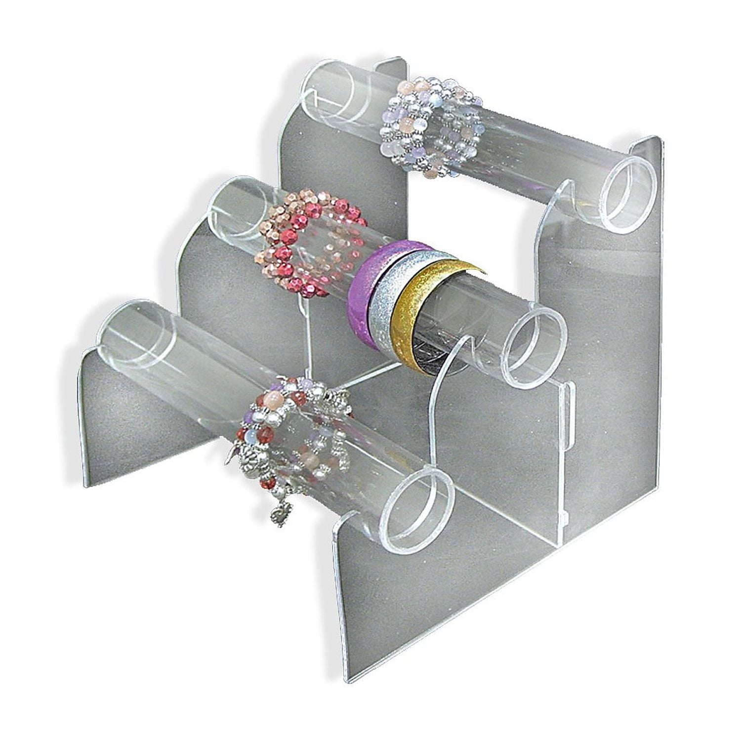 Azar Displays 900063 3-Tier Horizontal Counter Bracelet Bar - Walmart.com