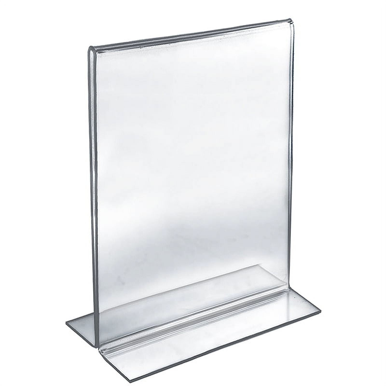 Azar - Sign holder - desktop - double-sided - clear (pack of 10 ...