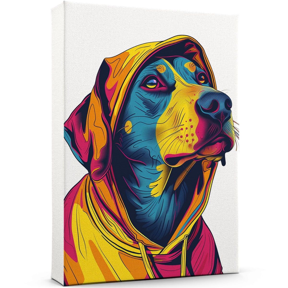 Azawakh Dog Wall Art Cute Animal Decor for Kid's Bedroom, Home Office ...