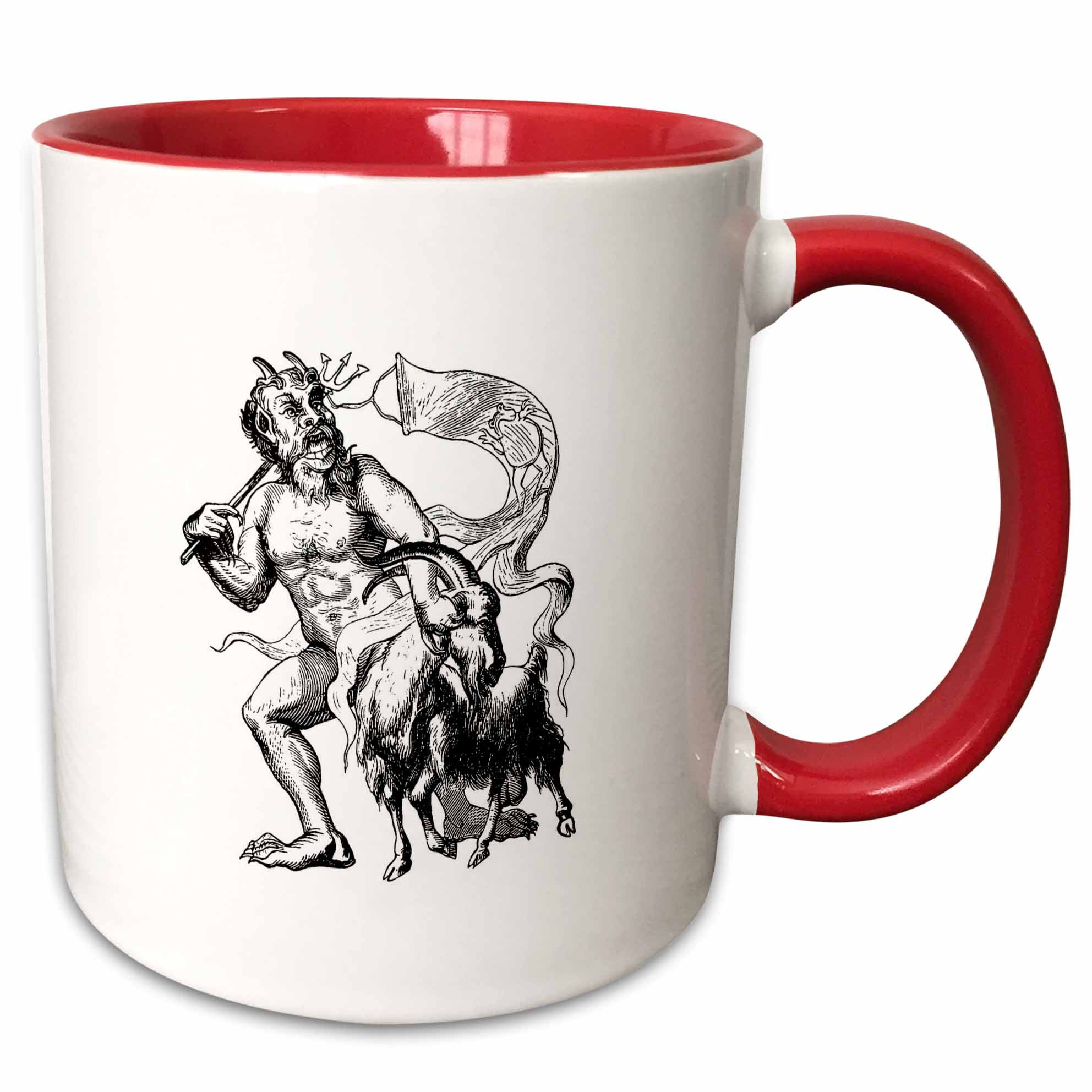 3drose, Azazel Fallen Angel and Scapegoat Vector Illustration, 11oz Two ...