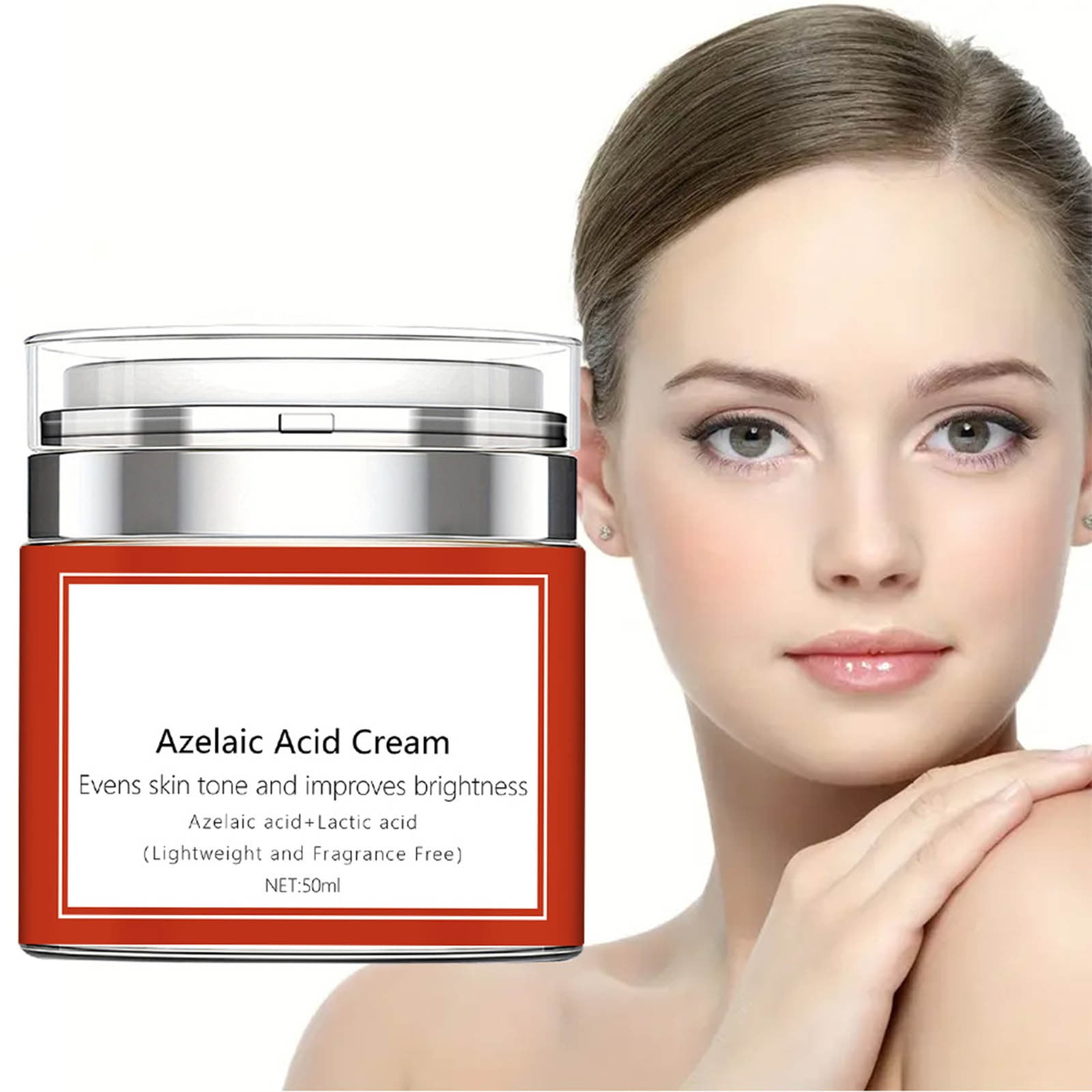 Azelaic Face Cream 1.7 oz Purifying Hydrating Moisturizer for Refined ...