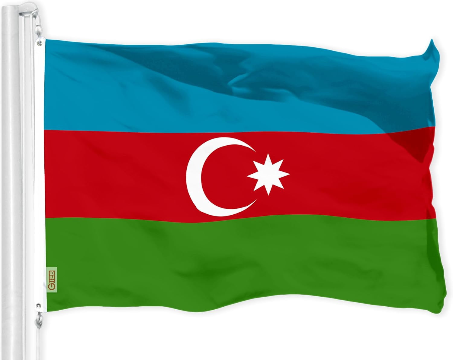 Azerbaijan Azerbaijanis Azeris Flag Polyester Country Flag - Walmart.com