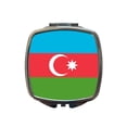 Azerbaijan Country Flag Travel Makeup Handbag Purse Small Pocket ...