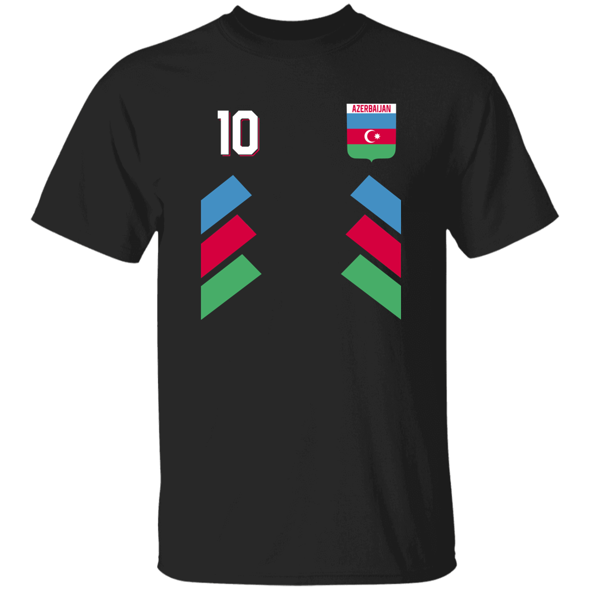 Azeri Part Proud Azerbaijan Flag Pride Heritage National Vintage 10 T ...