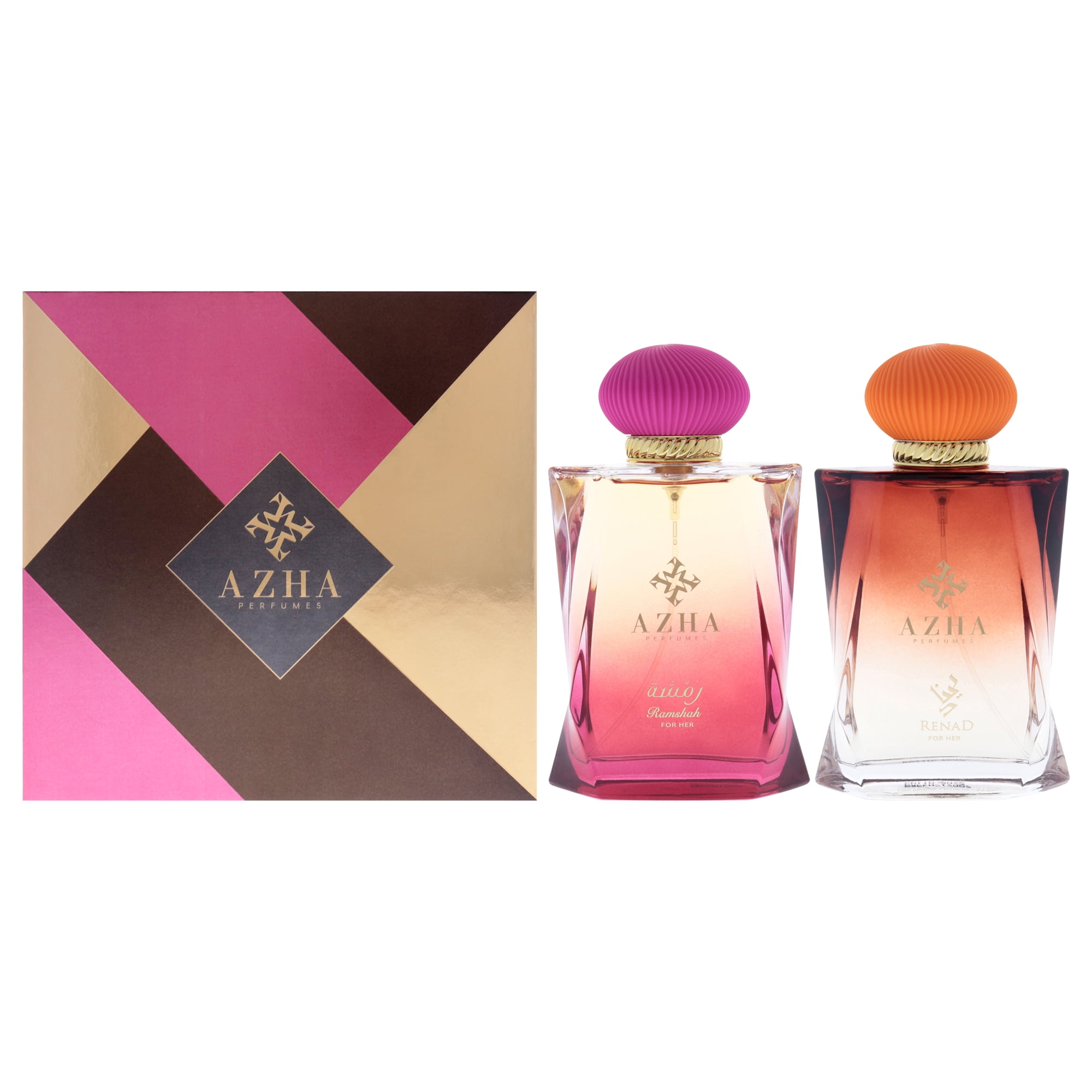 Azha Azha Perfume Set , 3.3oz Ramshah EDP Spray, 3.3oz Renad EDP Spray ...