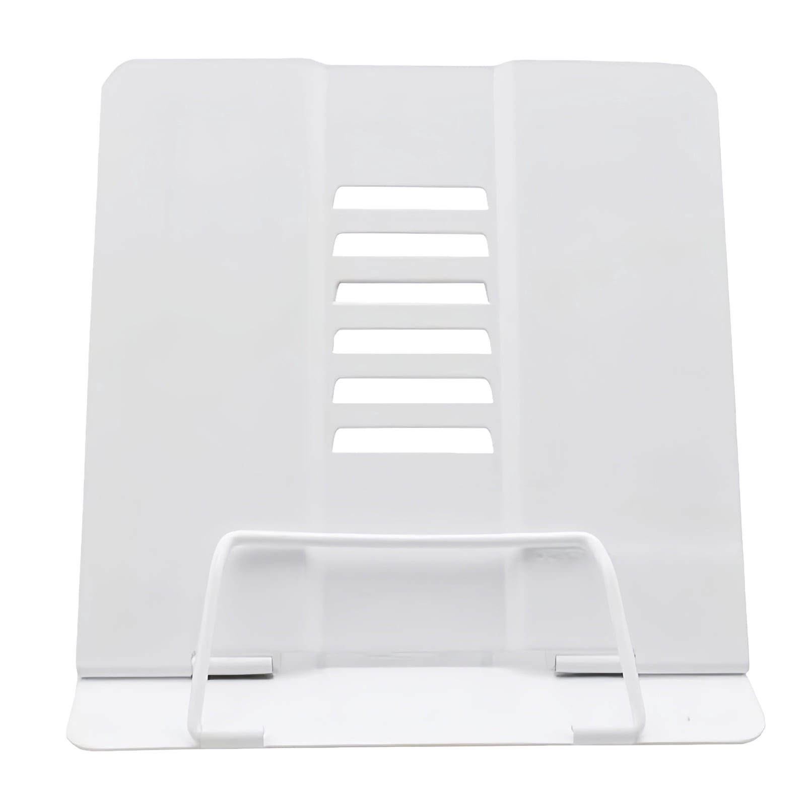 Azheeujy Metal Book Stand Folding Reading Book Holder with 6 Adjustable ...