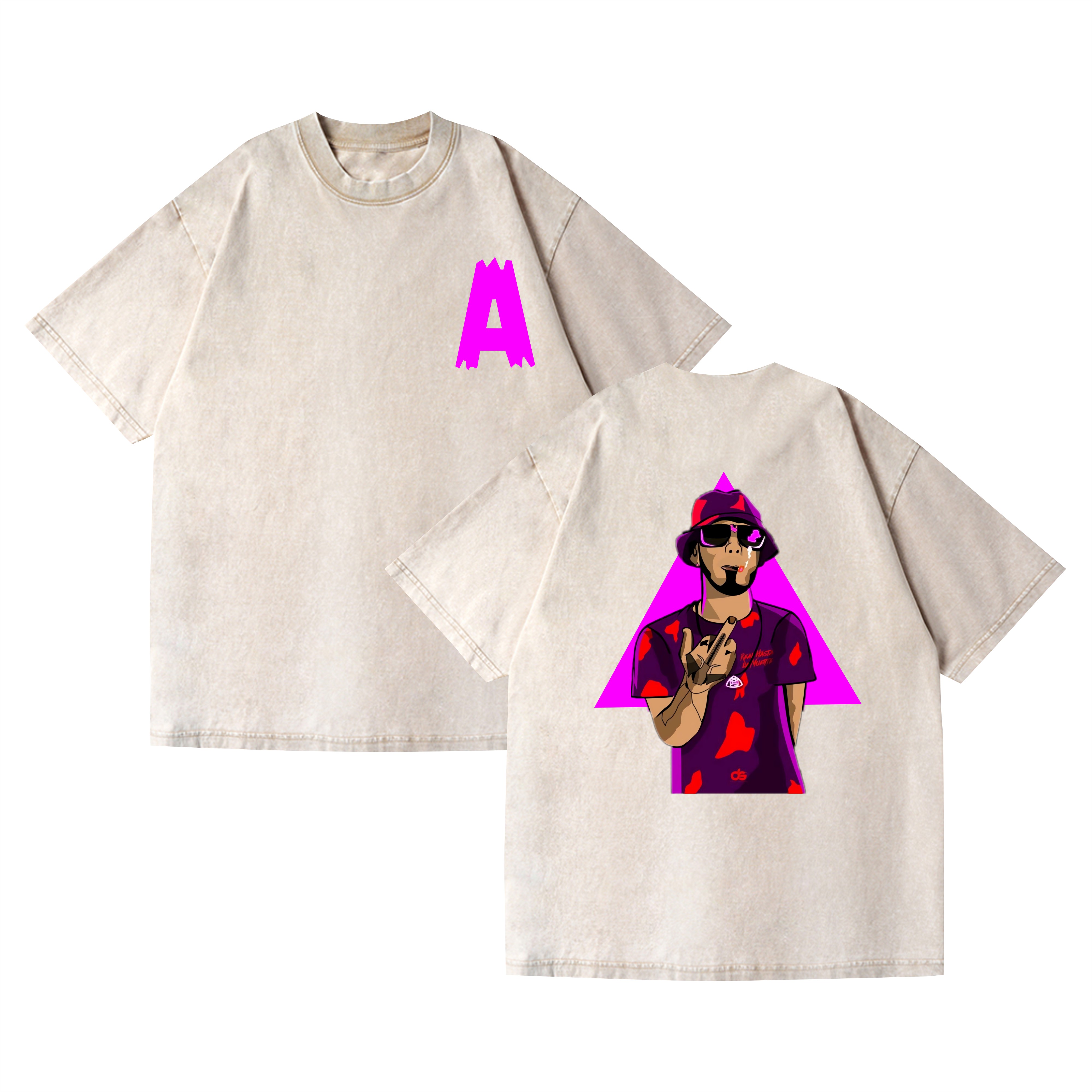 Azikbd Anuel Aa fairycore cyber y2k 90s washed vintage tops for men and ...