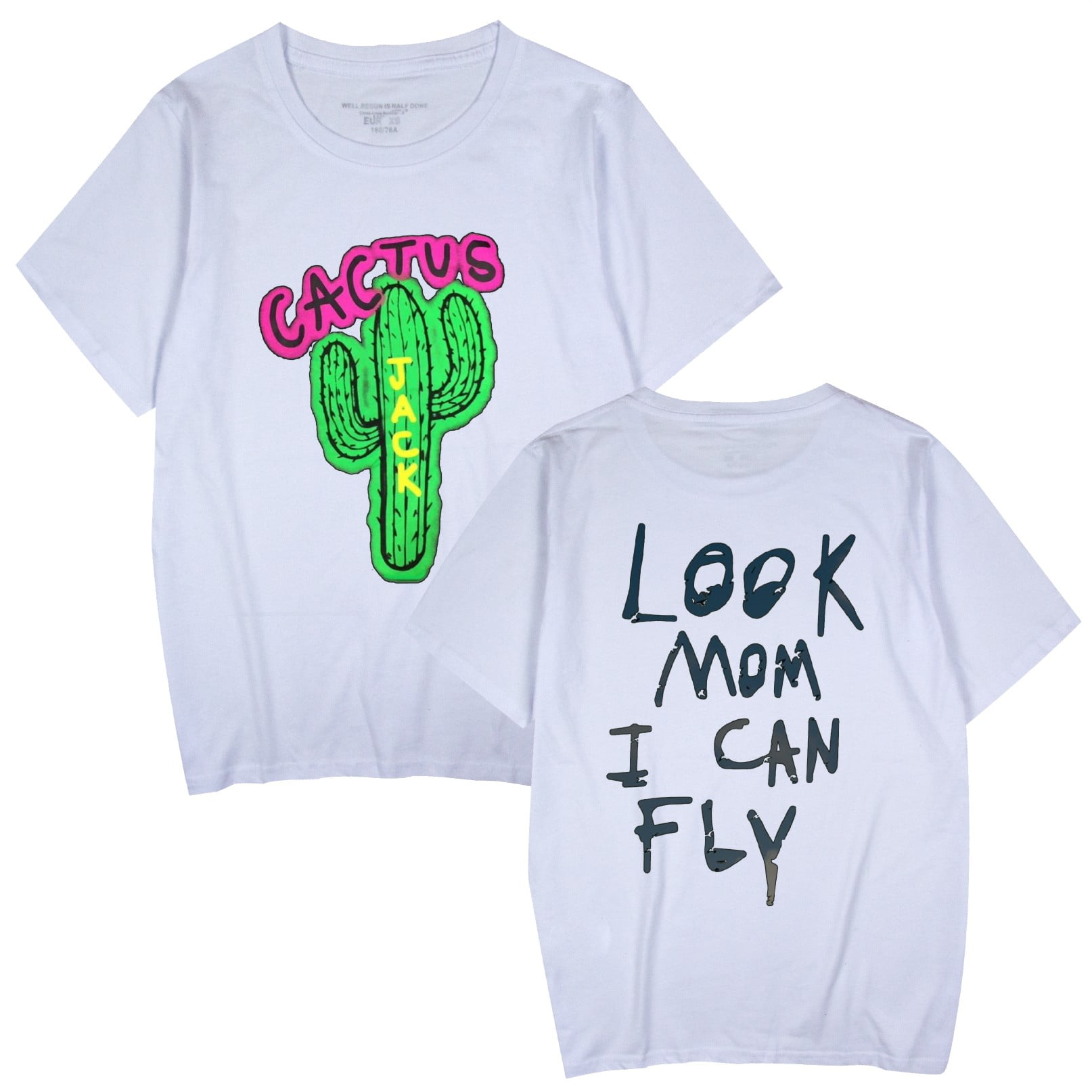 Azikbd Travis Rapper Scott Astroworld Men's T-Shirt Graphic Short ...