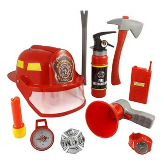 Azimport Fireman Playset for Kids, 10 Piece - Walmart.com