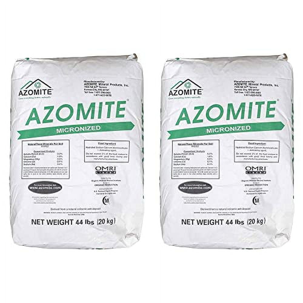 Azomite Micronized Bag, 44 lb (2-Pack) - Walmart.com