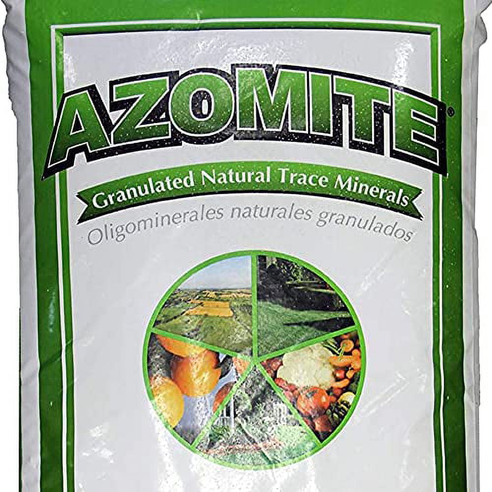 Azomite Organic Fertilizer - OMRI Certified - Granulated Natural Trace ...