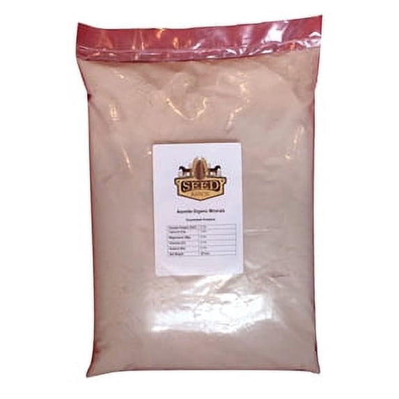 Azomite Organic Mineral Fertilizer - 5 Lbs, Natural Soil Re-mineralizer ...