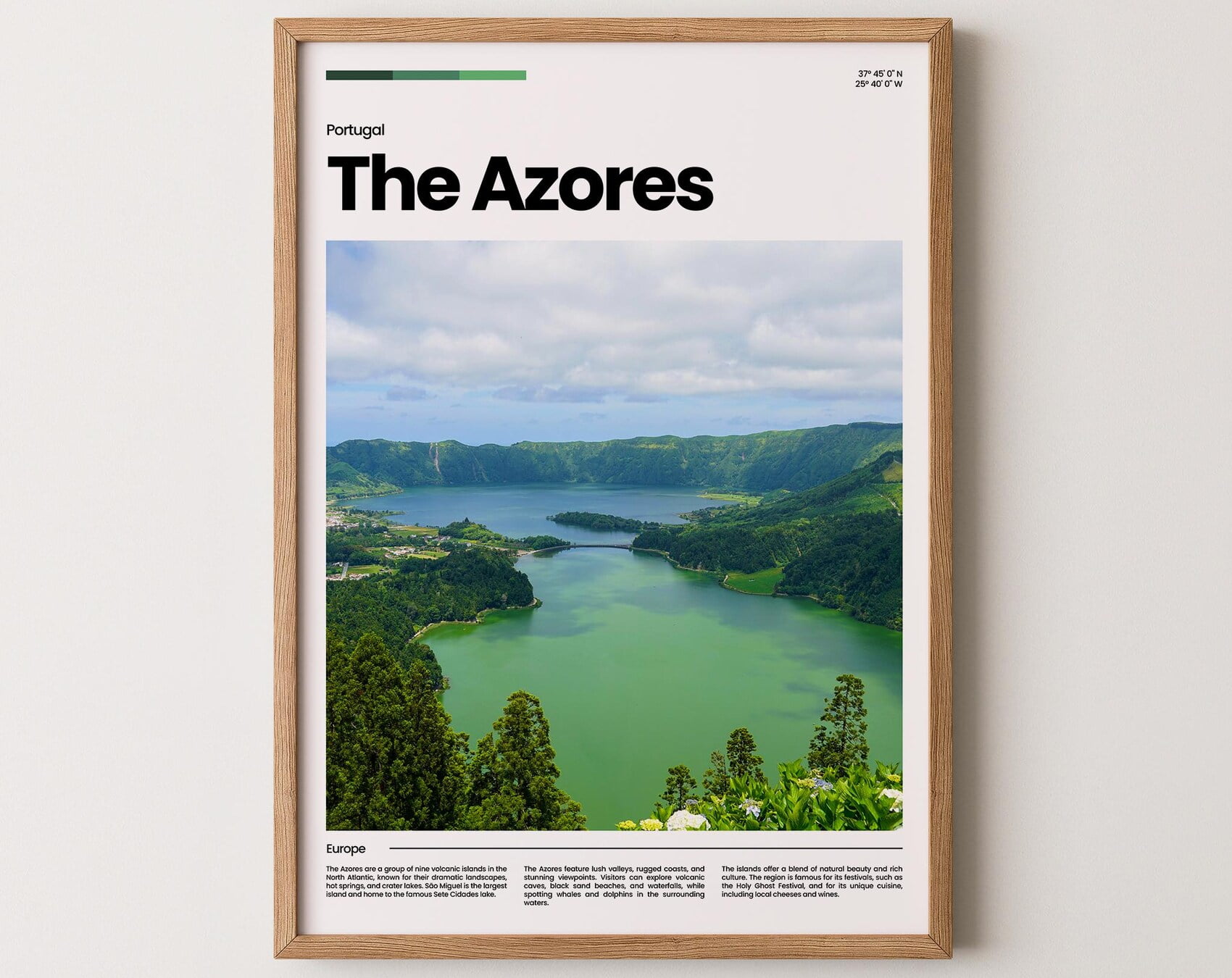 Azores Poster, Azores Print, Azores Photo, Azores Art, Portugal Poster ...