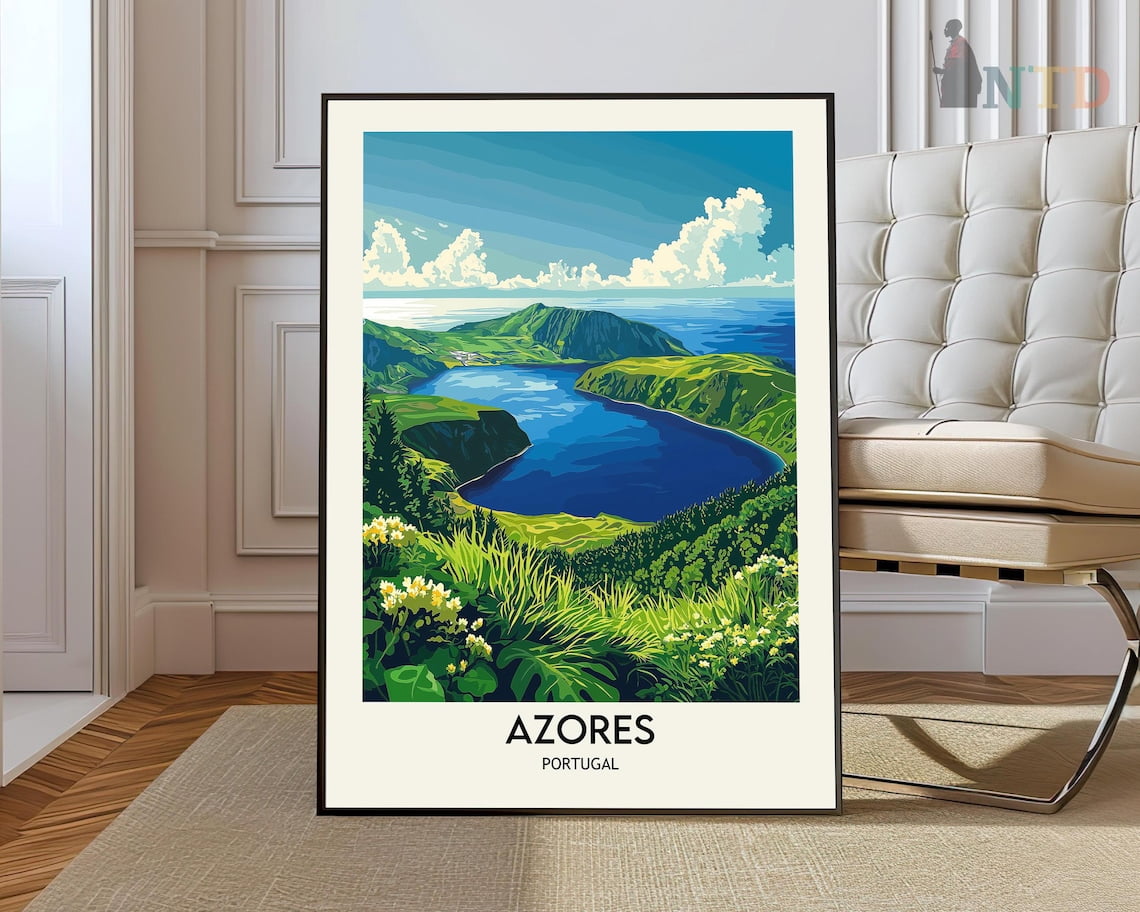 Azores Print, Azoresazores Poster, Azores Photo, Azores Poster Print ...