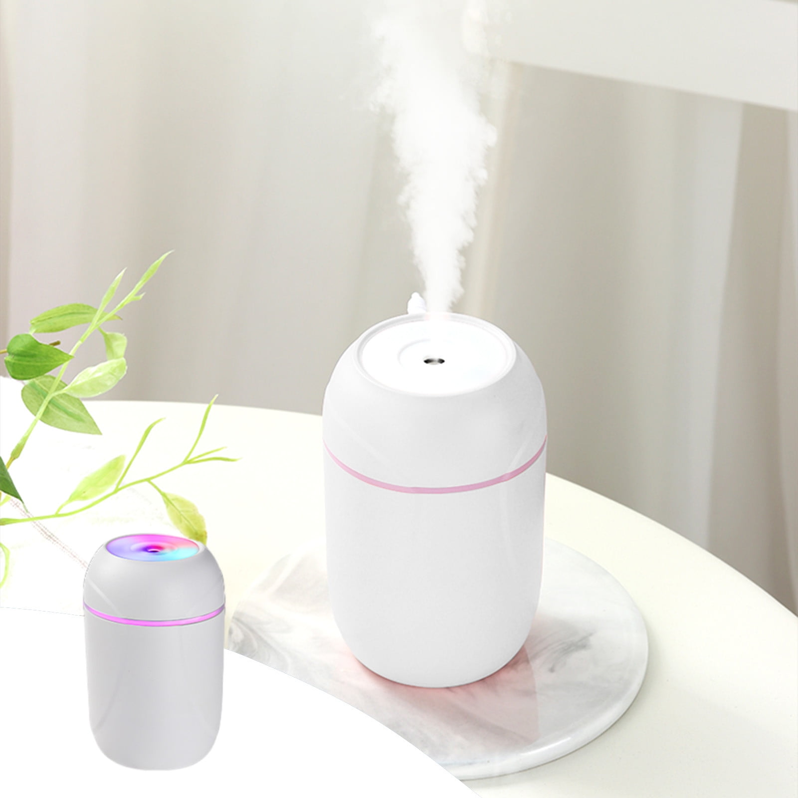 Azrian Humidifiers for Bedroom Quiet Portable Desk Humidifier, Cool ...