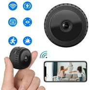 Juslike Mini Camera Portable Home Security Battery Powered HD 1080P ...