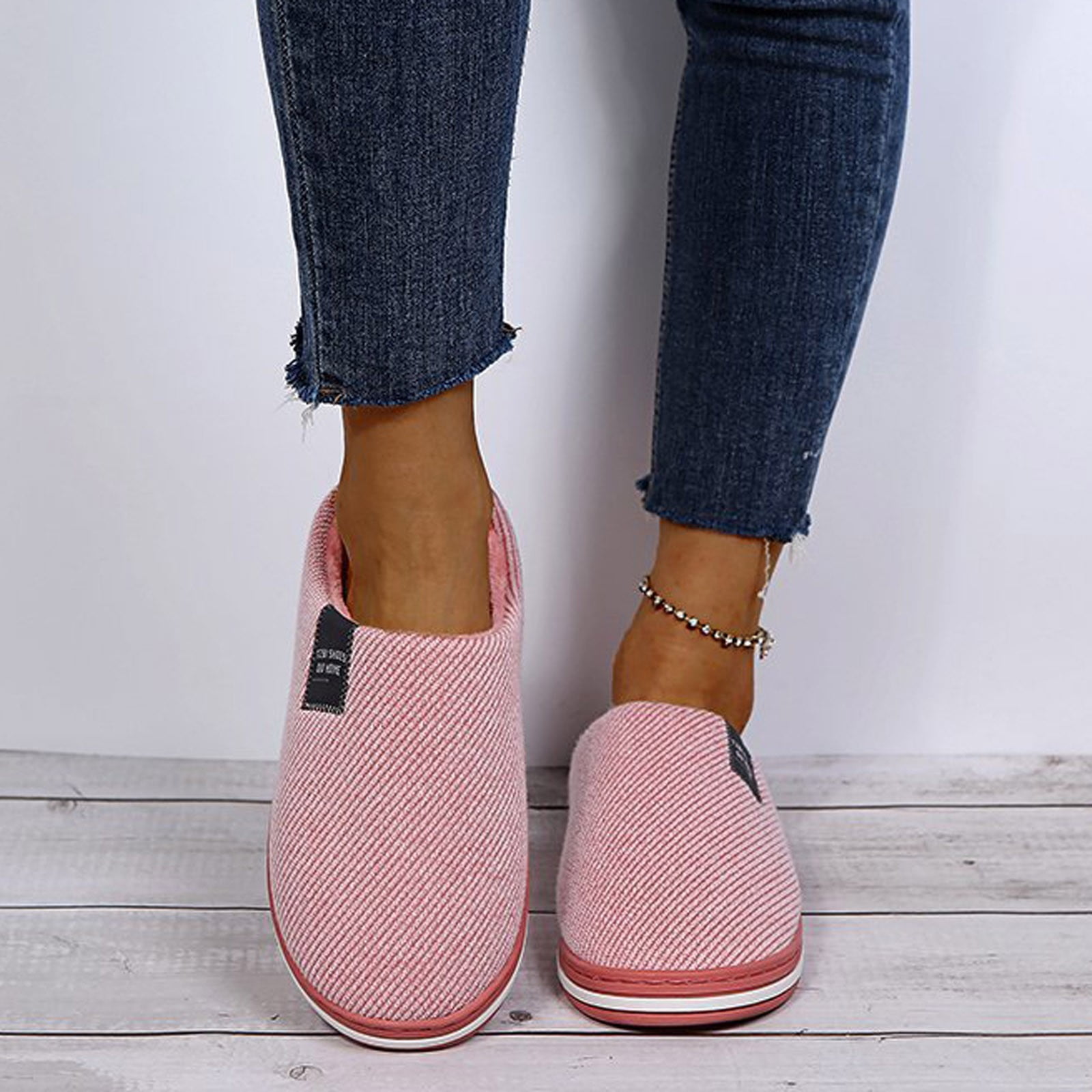 Azrian Womens Slippers Memory Foam,Cotton Slippers Women's and Winter ...