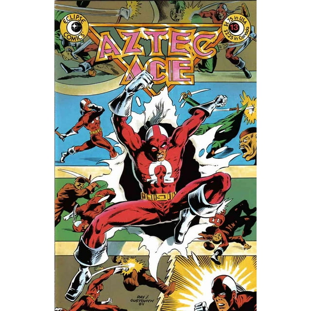 Aztec Ace #13 VF ; Eclipse Comic Book - Walmart.com