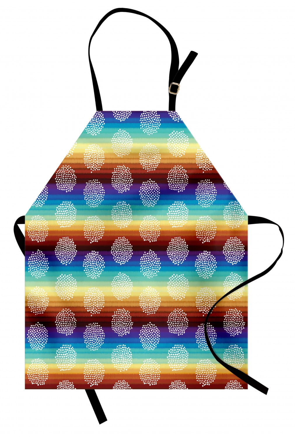 Aztec Apron, Hippie Boho Horizontal Stripes Background in Various Tones ...