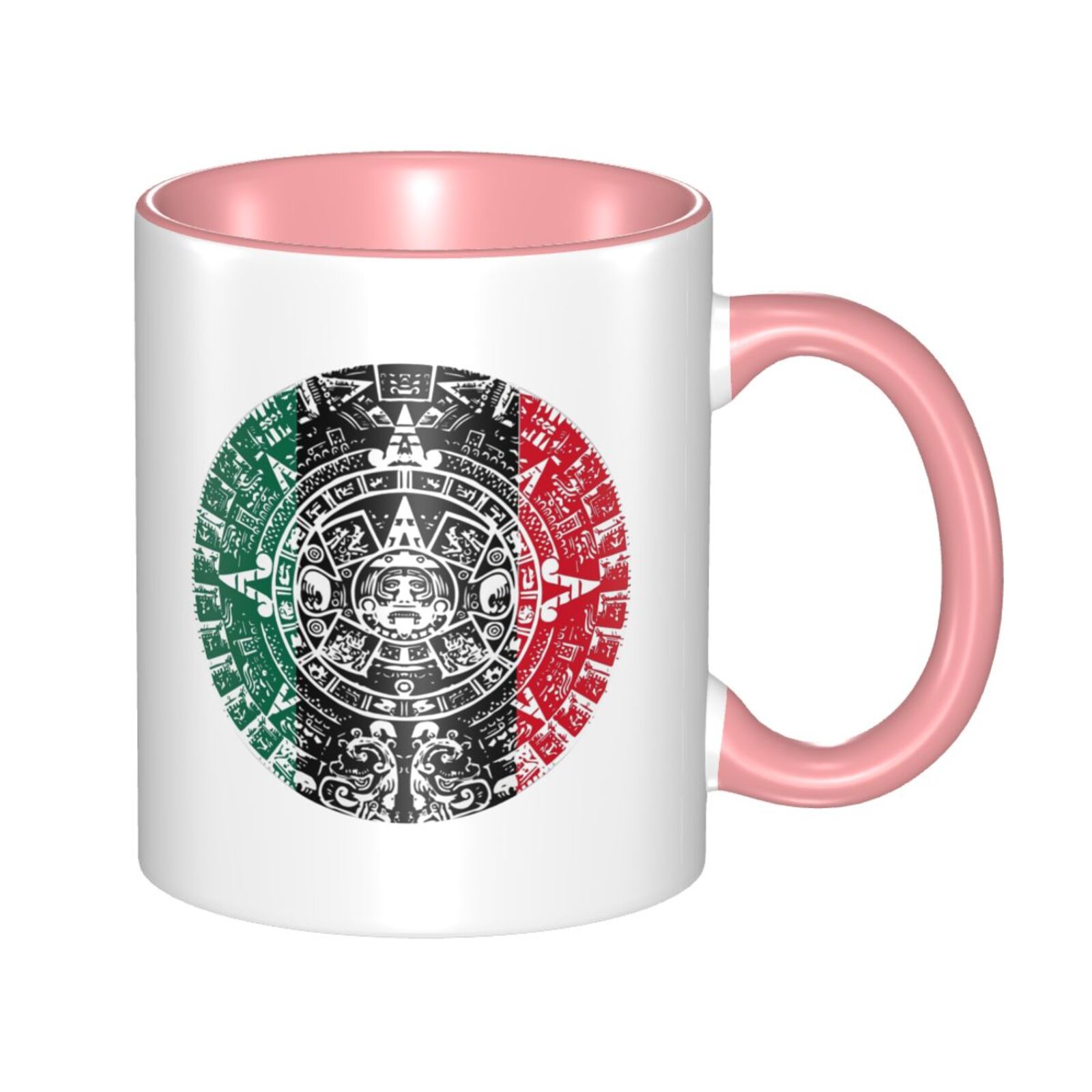 Aztec Calendar Mayan Classic Coffee Mugs Stylish Ceramic Cup with ...