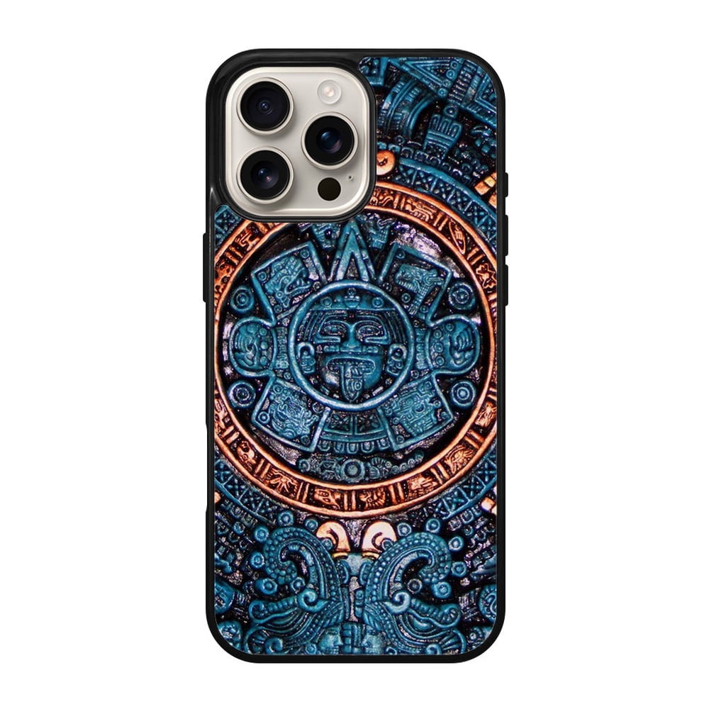 Aztec Calendar Phone case, Phone Case For iPhone 16 15 14 13 12 11 ...