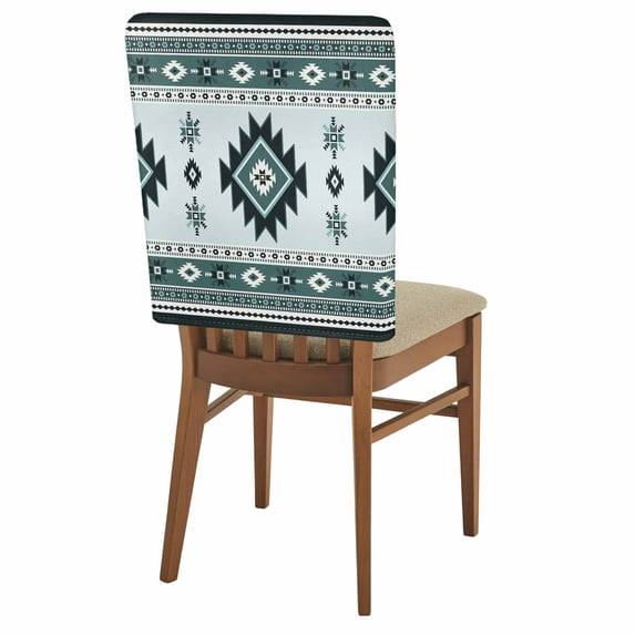 Aztec Chair Back Covers Set of 1, Southwest Wind Bohemian Water Duck ...