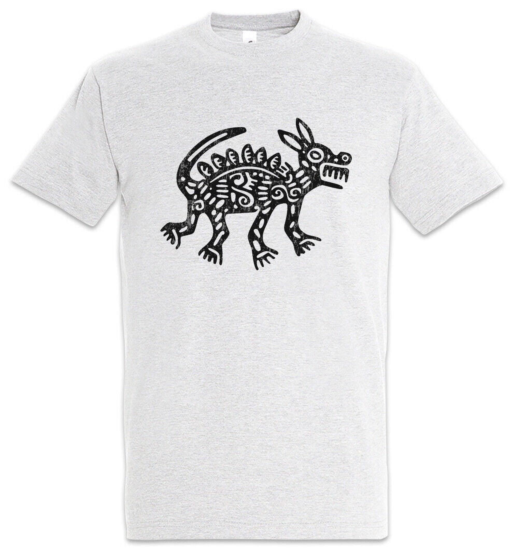 Aztec Dog T-Shirt Aztecs Empire Tattoo American Indians Tribe Symbol ...