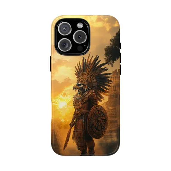 Aztec Eagle Mexico Art Phone Case for iPhone Case 17 to 11 Pro Max - Walmart.com