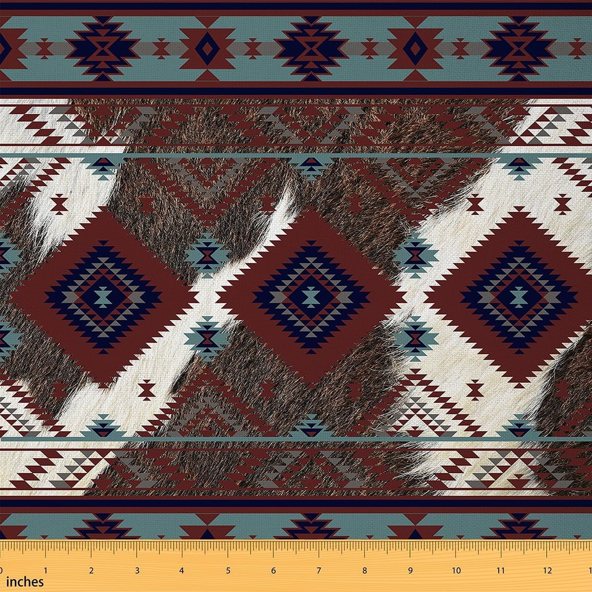 Aztec Fabric by The Yard 5 Yard Southwestern Aztec Upholstery Fabric ...
