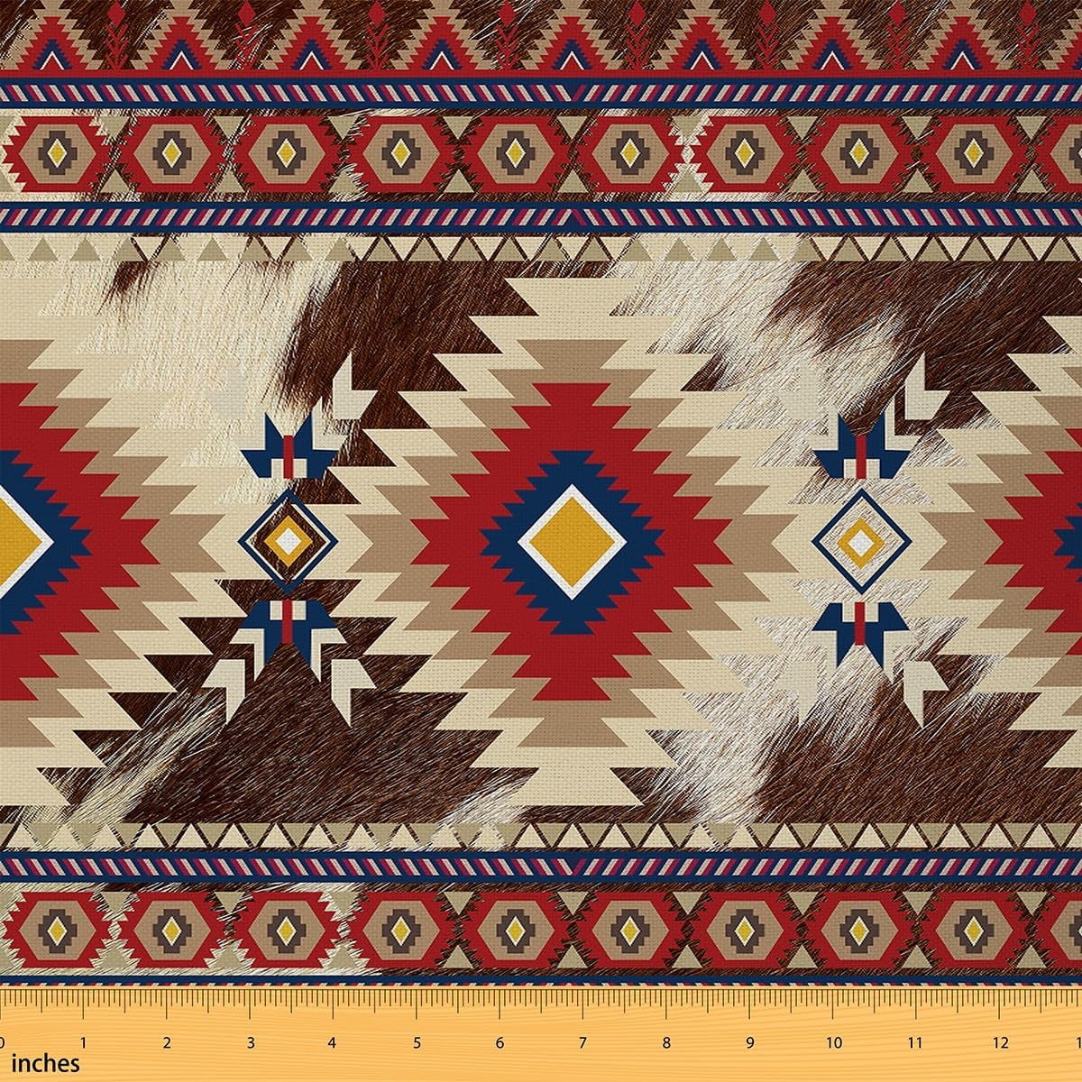 Aztec Fabric by The Yard 5 Yard Southwestern Aztec Upholstery Fabric ...