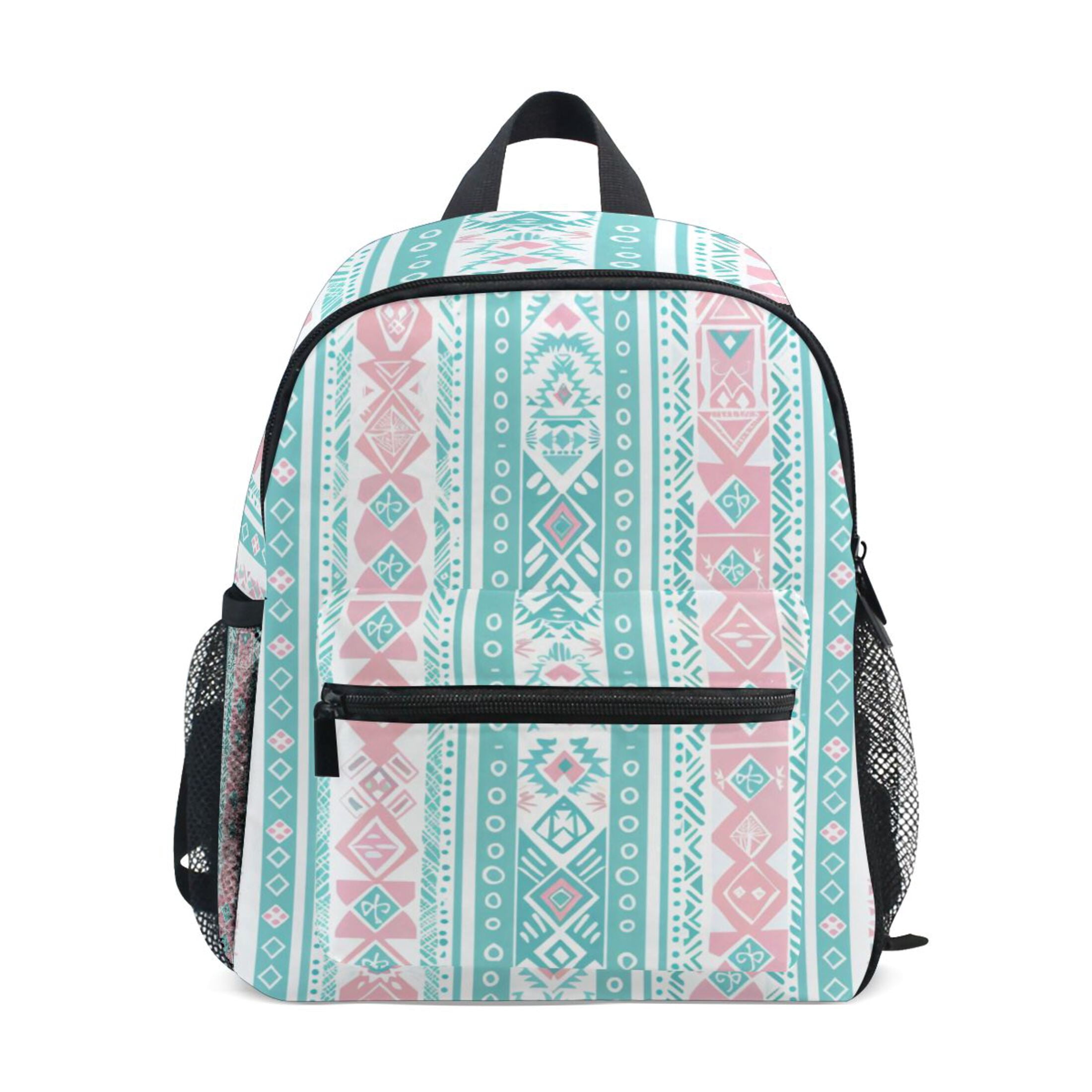 Aztec Geometric Abstract Pattern Mini Backpack Cute Small Backpack with ...