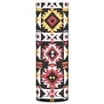 Aztec Geometric Abstract Pattern Vase Flower Vase Clear Unbreakable ...
