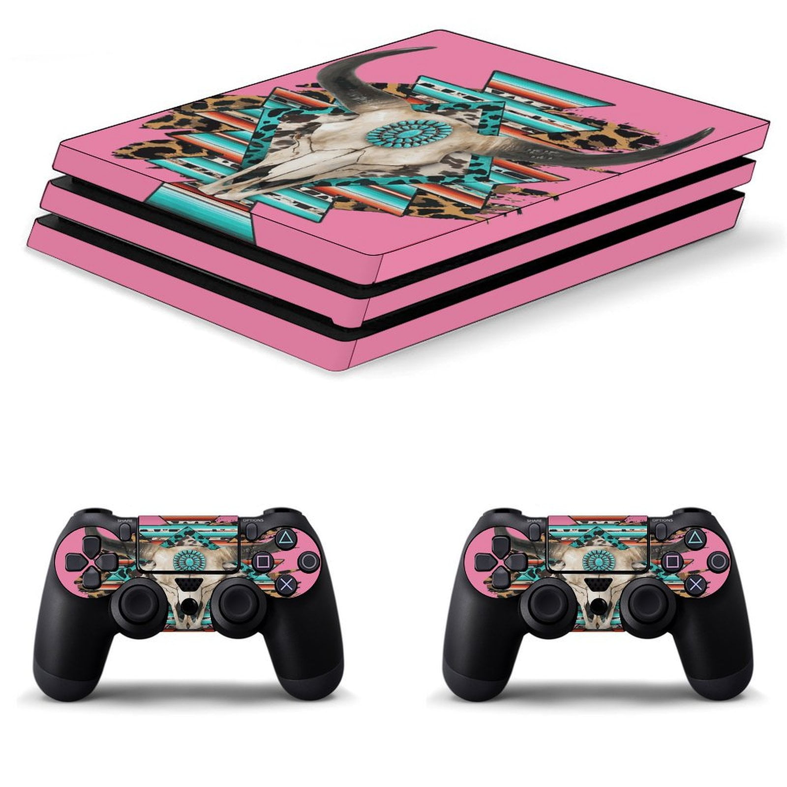 Aztec Geometry Pattern PS4/PS4 Pro/PS4 Slim Skin Sticker For Console ...