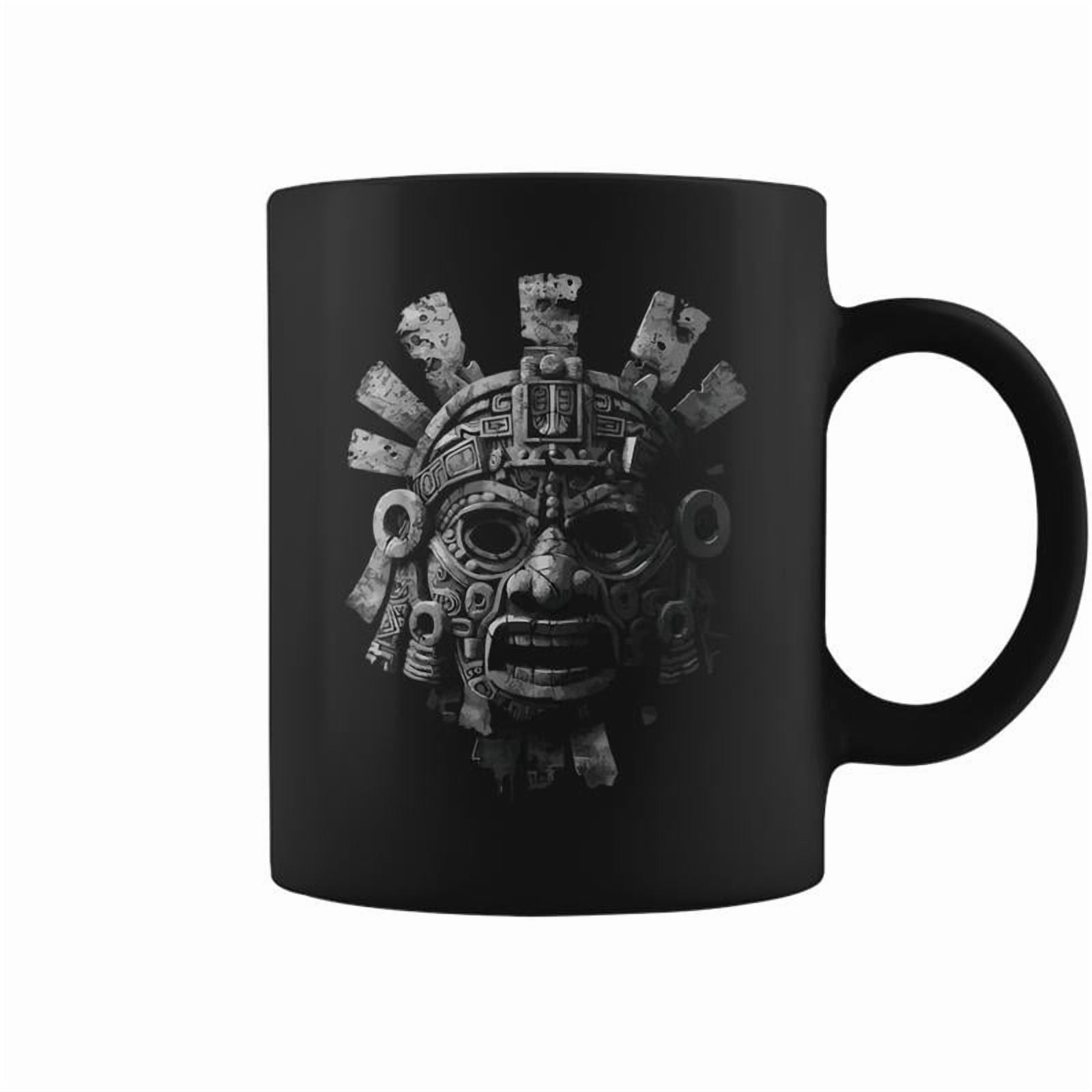 Aztec God Aztec Culture Mayan Indigenous Tlaloc Statue Coffe - Walmart.com