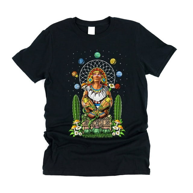 Aztec God Xochipilli T-Shirt - Aztec Mythology Shirt - Ancient Mayan ...