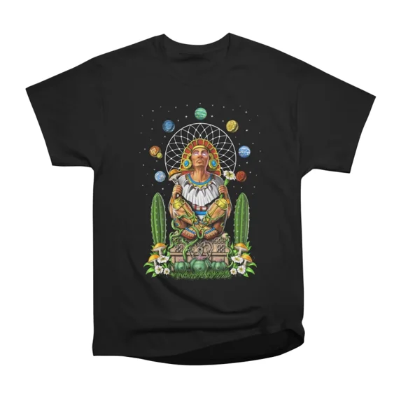 Aztec God Xochipilli T-Shirt Tee Gift For Him Merch For Her Apparel For ...