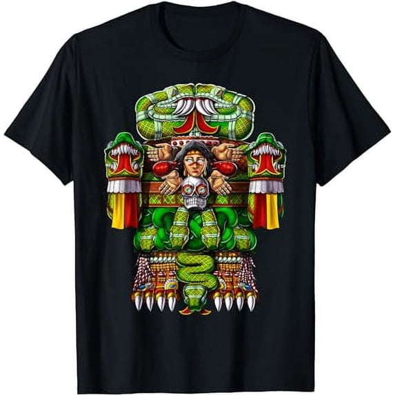 Aztec Goddess Coatlicue Ancient Mayan Mythology God T-Shirt - Walmart.com