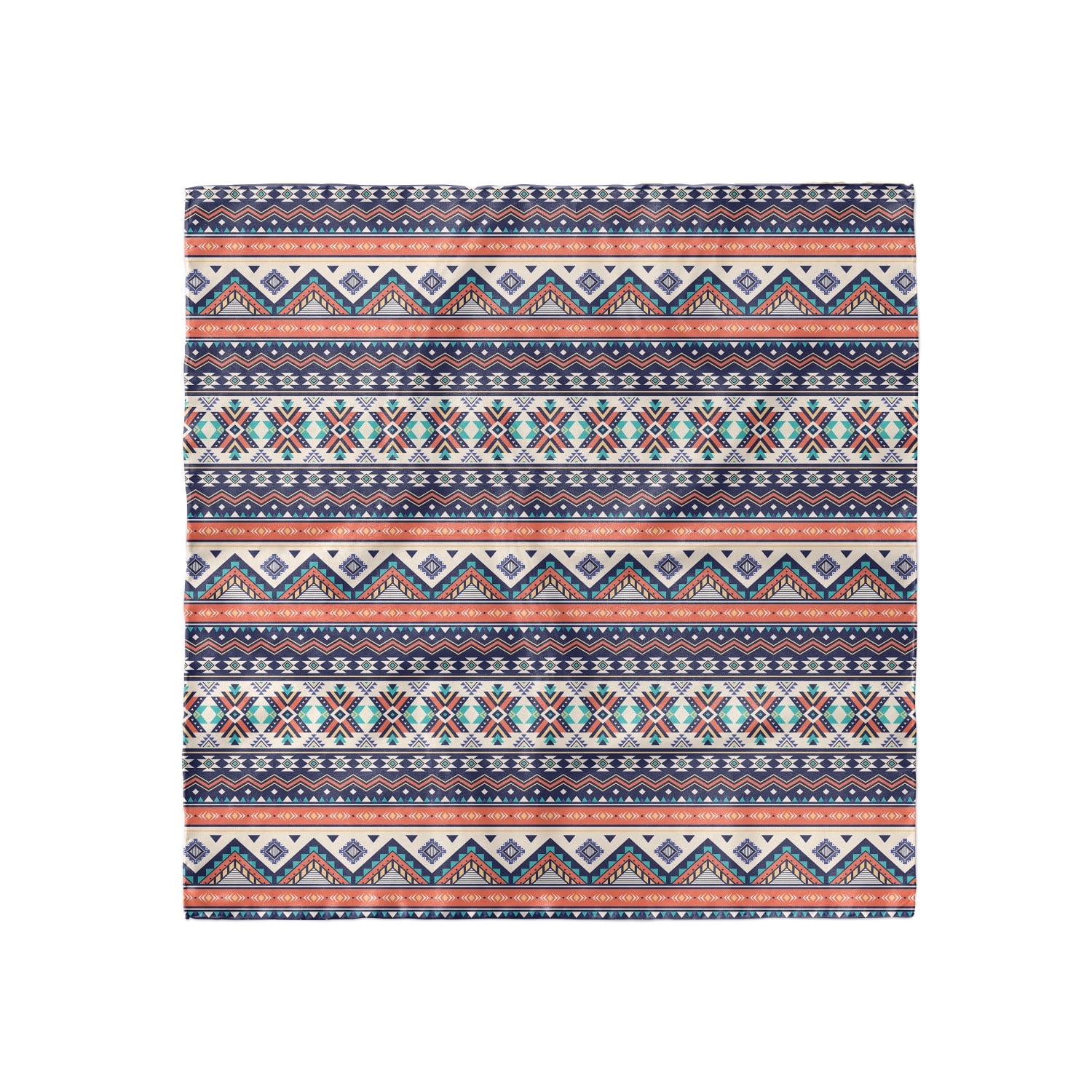 Aztec Head Scarf, Oriental Zigzags and Lines, Head Wrap, 3 Sizes, by ...