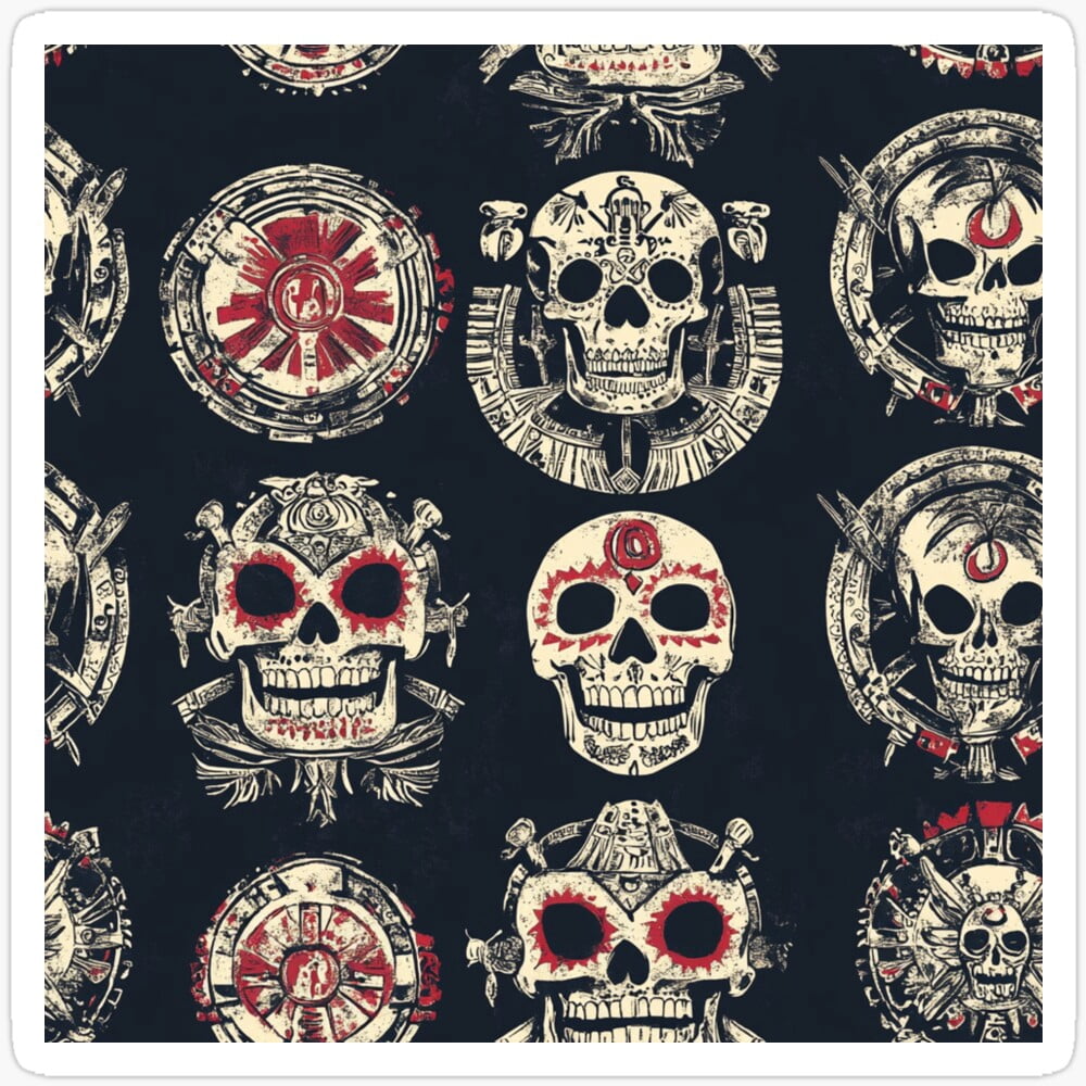 Aztec Homage And Ancient Spirits Sticker Kir-882 - Walmart.com