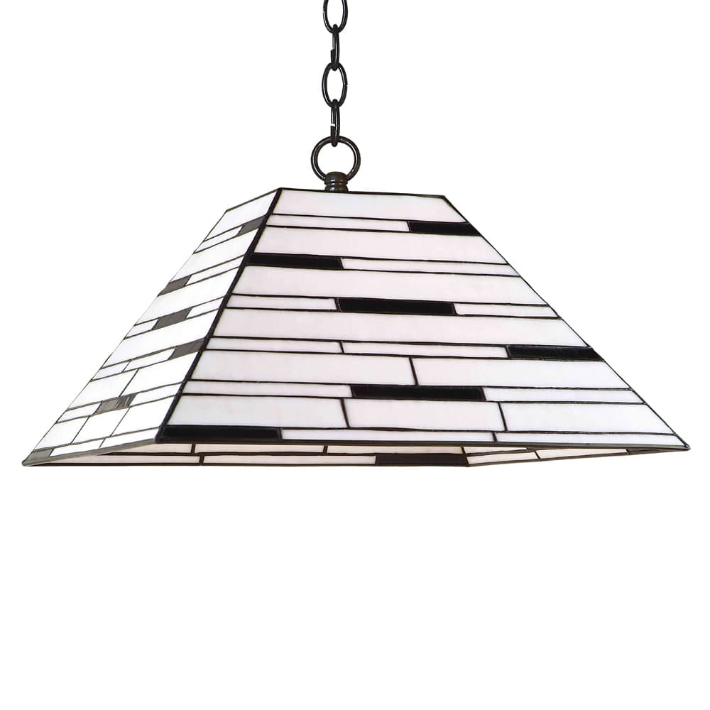 Aztec Lighting Bronze Tiffany-style 1-light Pendant - Walmart.com